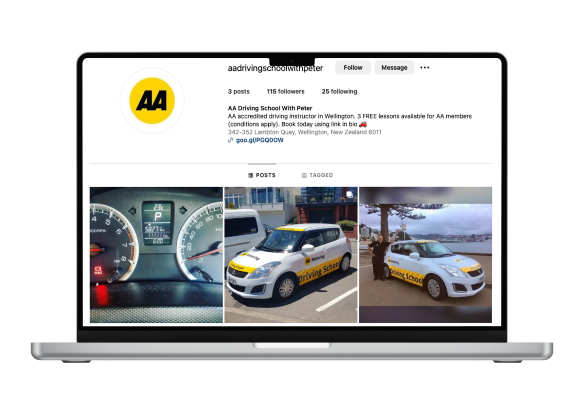 AA Driving School with Peter - Mint & Honey